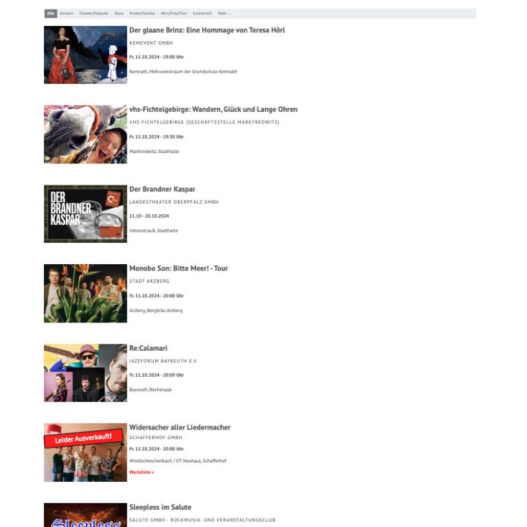 Ticketvorverkauf für Theater – okticket.de Support